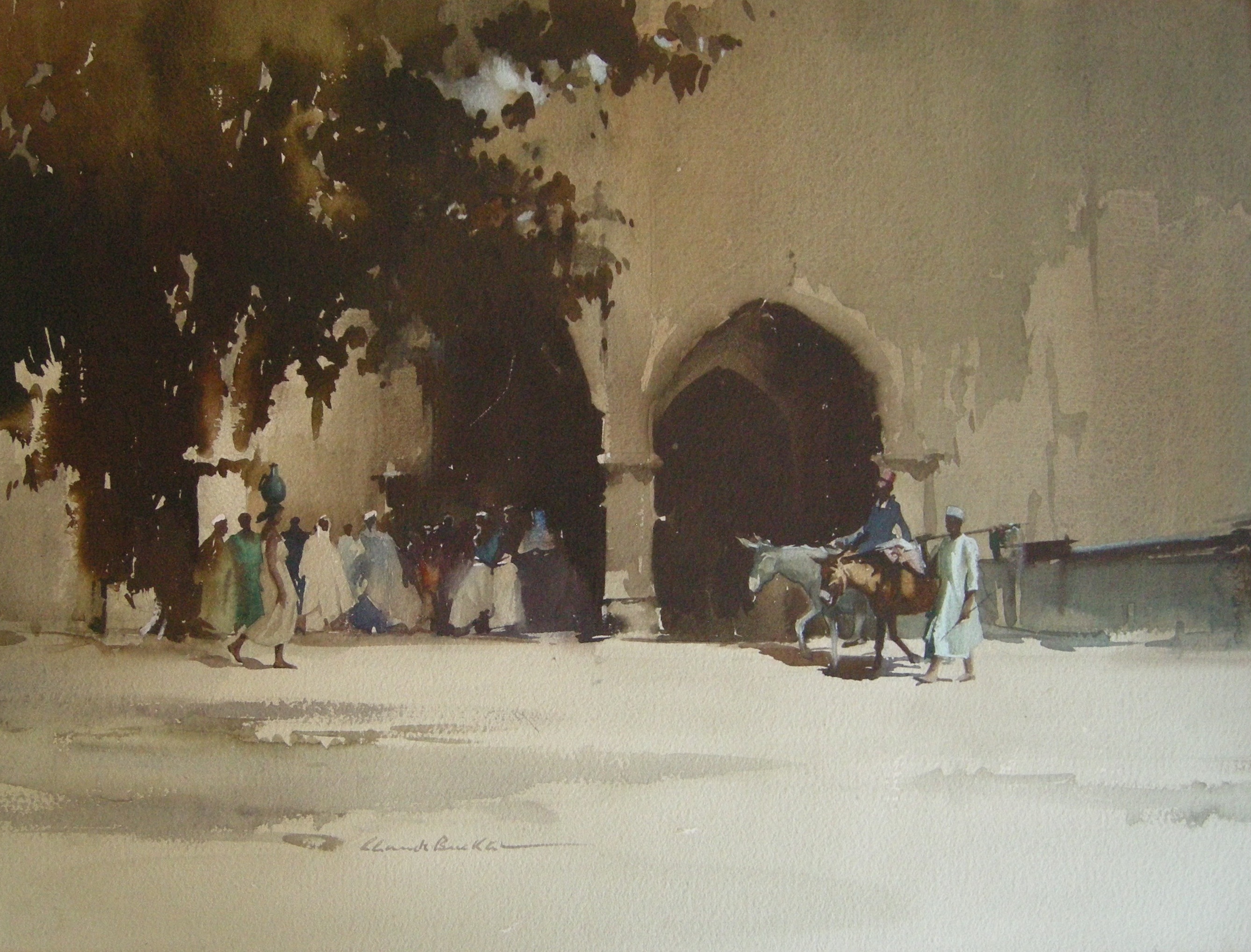 Feoli Fine Art - Claude Buckle - The Kasbah