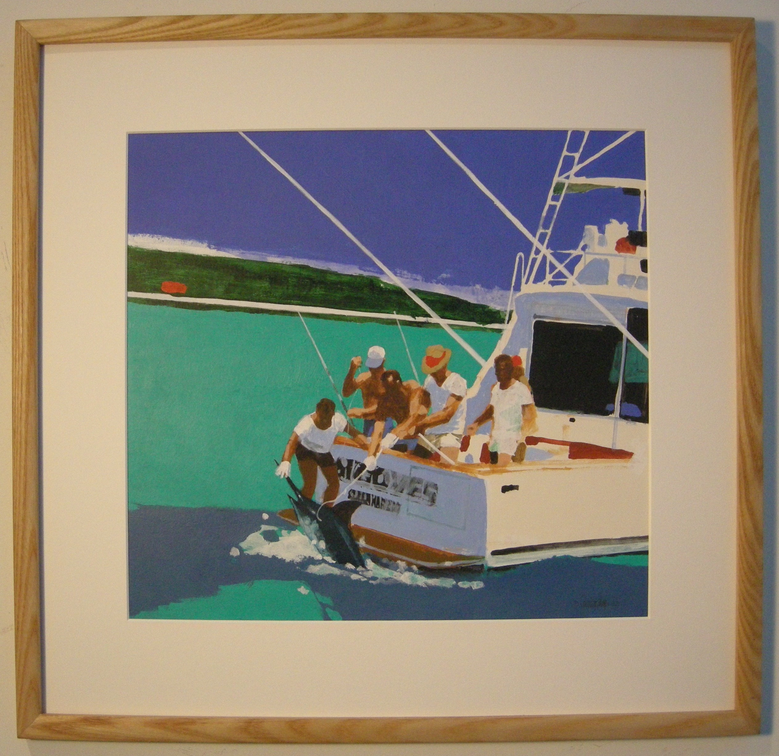 Feoli Fine Art - Robert M. Cunningham - Bahamas Billfish Championship