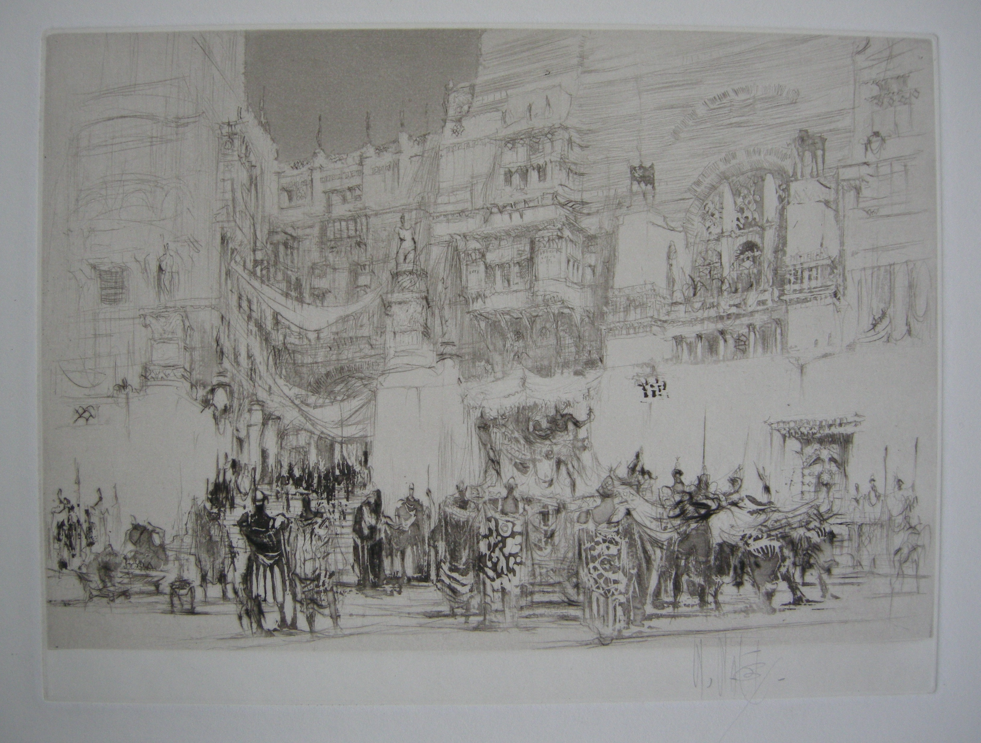 Feoli Fine Art - William Walcot - Decadence of the Roman Empire