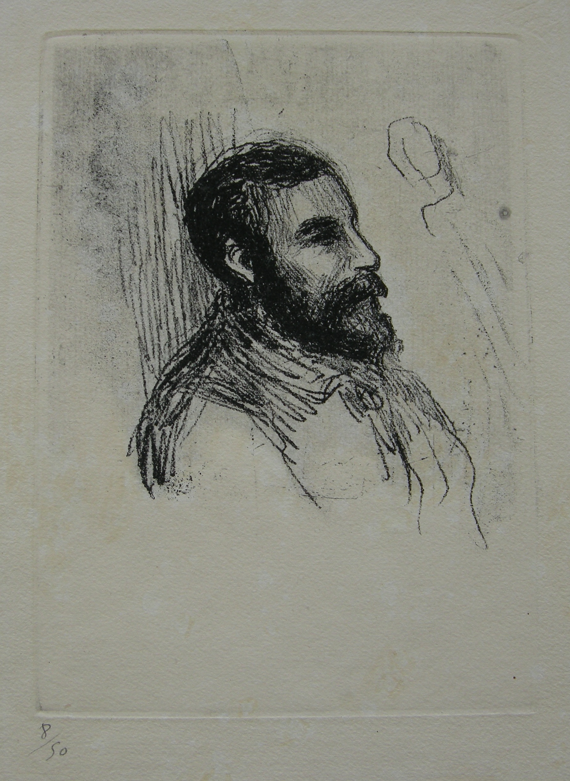 Feoli Fine Art - Pierre Auguste Renoir - Le Graveur V.J. Roux-Champion