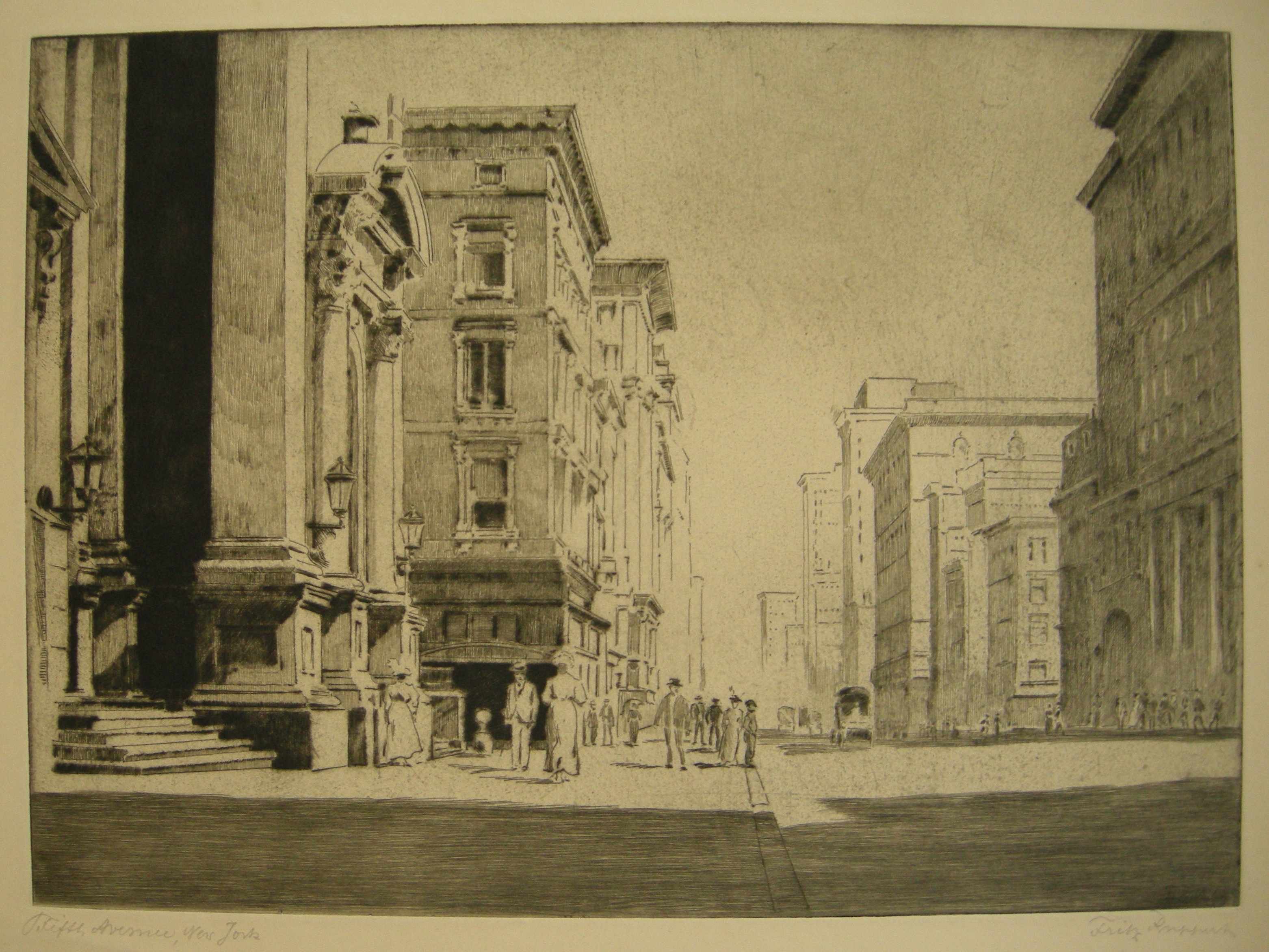 Feoli Fine Art - Fritz Ruppert - Fifth Avenue New York