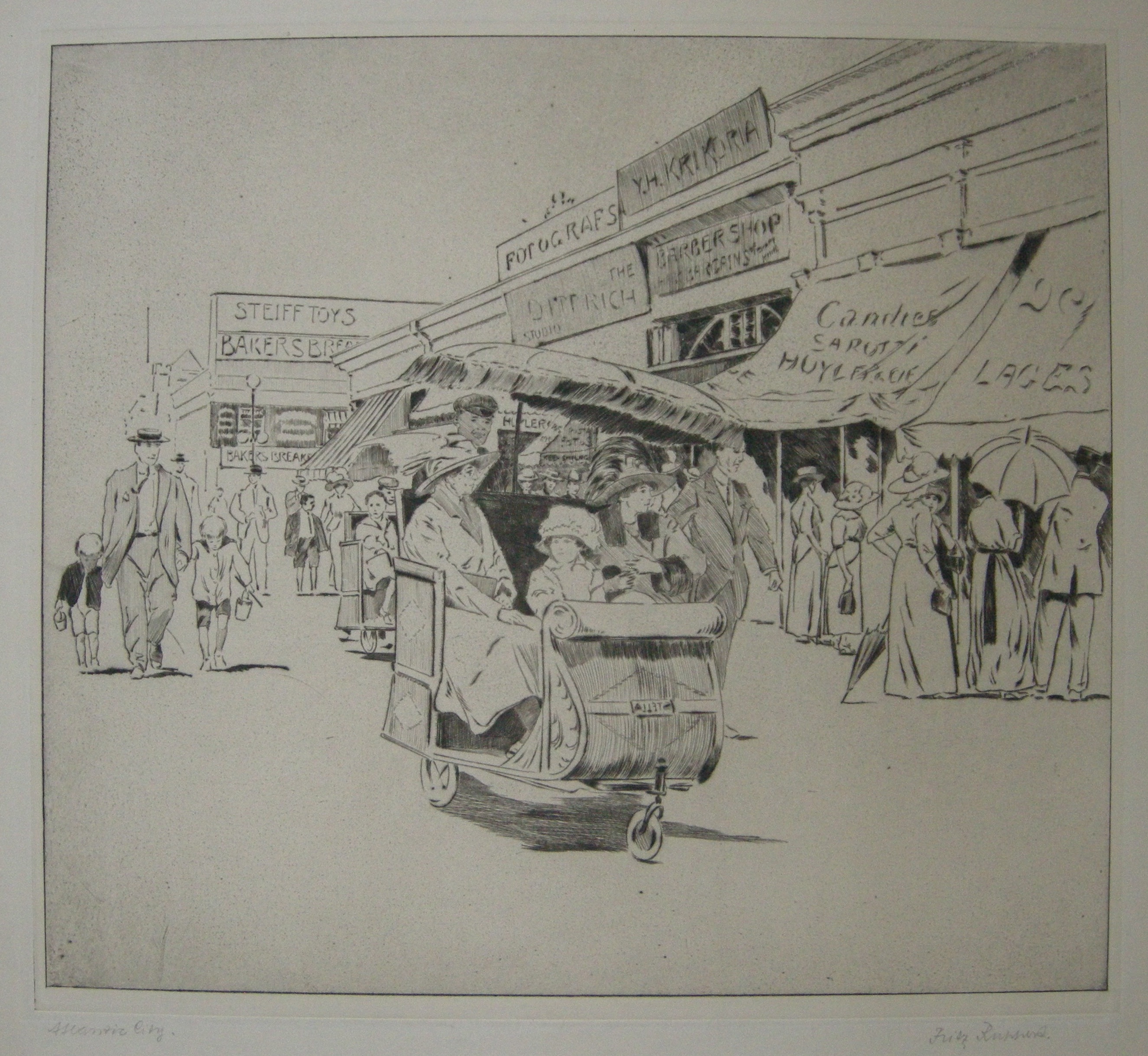 Feoli Fine Art - Fritz Ruppert - Atlantic City