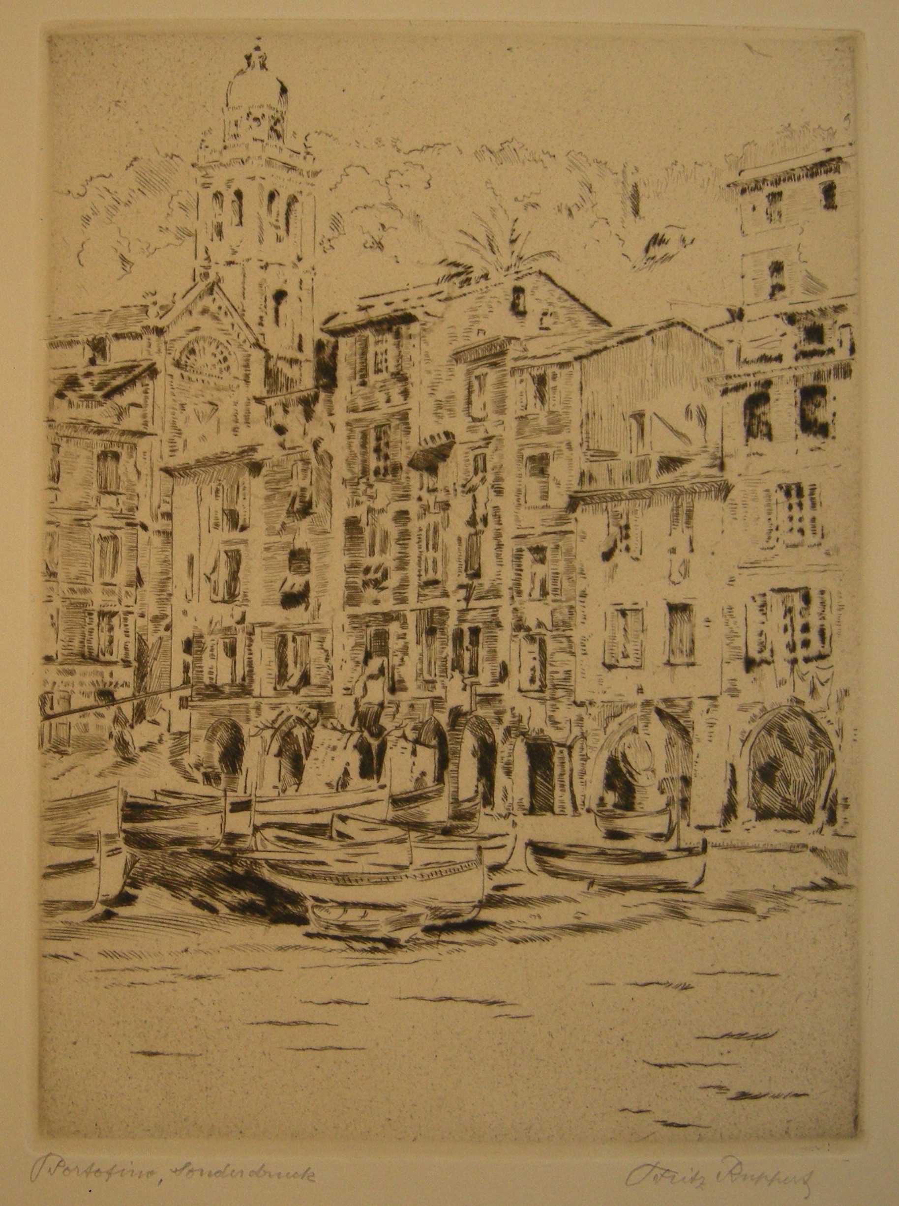 Feoli Fine Art - Fritz Ruppert - Portofino