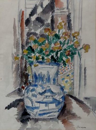 Feoli Fine Art - Ben Benn - Still Life with Poppies